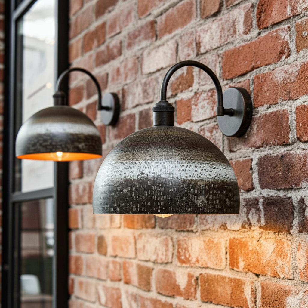 Vintage Copper Wall Sconce | Rustic Farmhouse Dome Light – CopperKesh